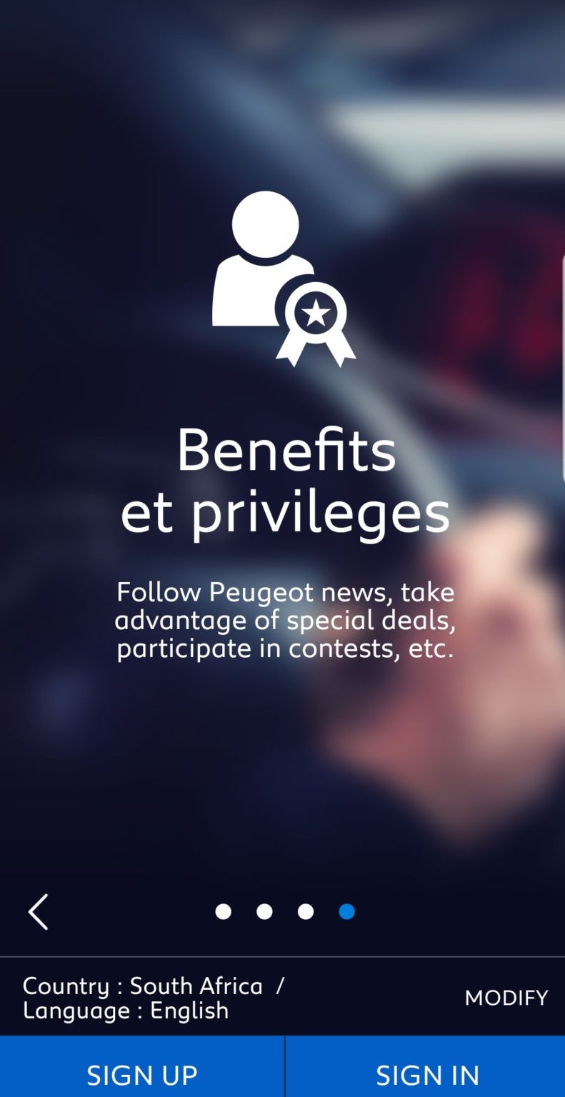 MY PEUGEOT APP - CMH Peugeot